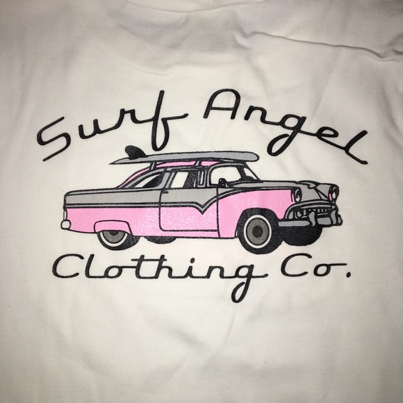 Surf Angel | Tops | New Surf Angel Spandex Classic Car Y2k Aesthetic ...